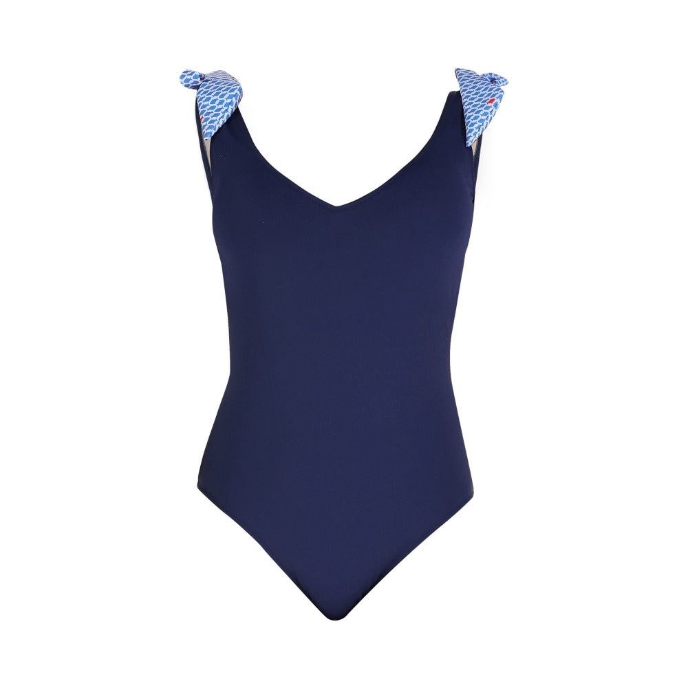 Traje De Baño Mujer Modelo Solid Navy
